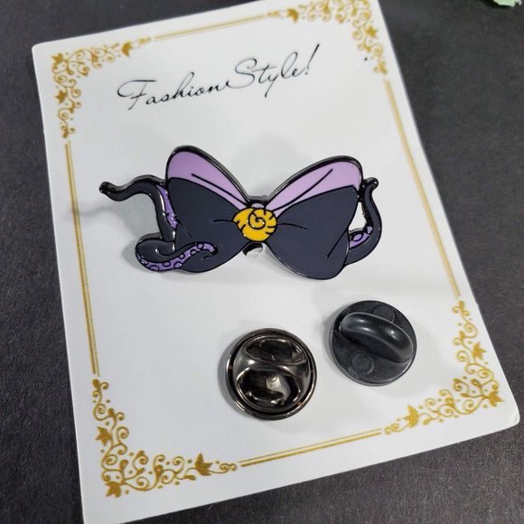 Boutique | Jewelry | Ursula Disney Villain Themed Hard Enamel Pin ...